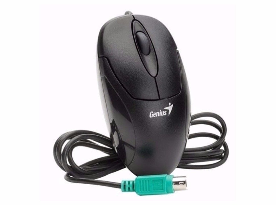 MOUSE GENIUS NETSCROLL 120 NEGRO PS2